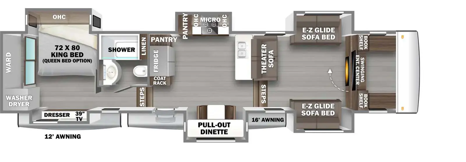 NEW 2024 RIVERSTONE LEGACY 425FO - Overview | Berryland Campers